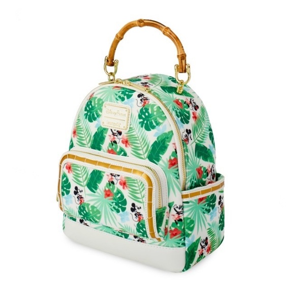 Loungefly | Bags | Mickey And Minnie Mouse Tropical Loungefly Mini ...